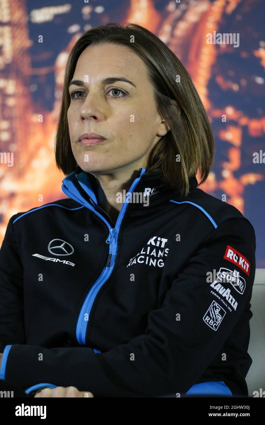 Williams formula one deputy team principal claire williams hi-res stock ...