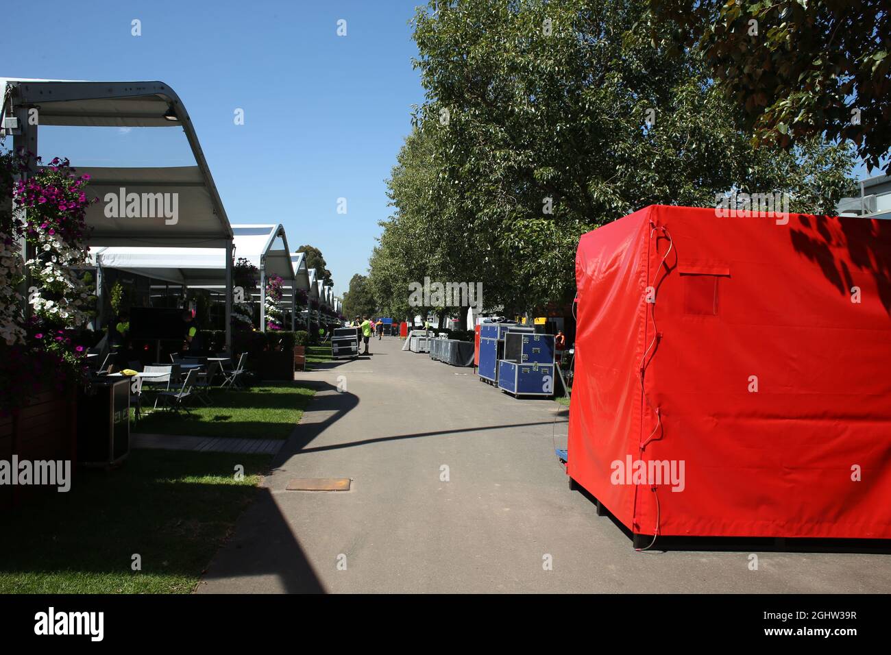 Formula one australian grand prix paddock day albert park melbourne hi ...