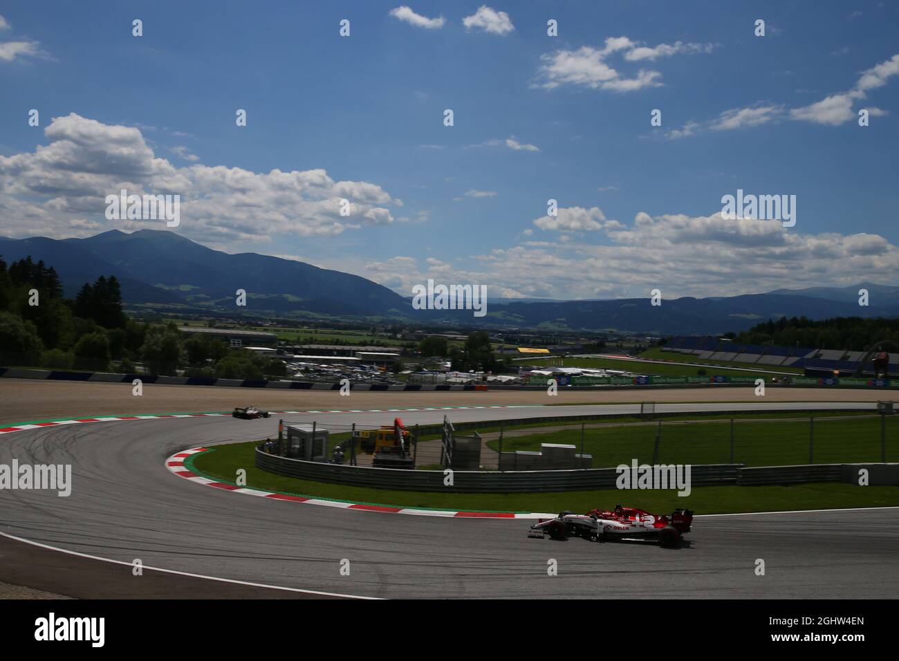 Kimi Raikkonen (FIN) Alfa Romeo Racing C39. 04.07.2020. Formula 1 World ...