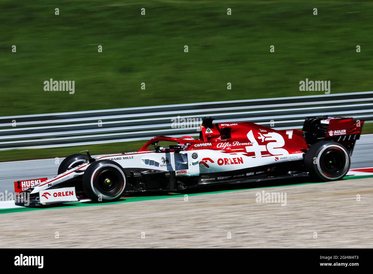 Kimi Raikkonen (FIN) Alfa Romeo Racing C39. 10.07.2020. Formula 1 World ...