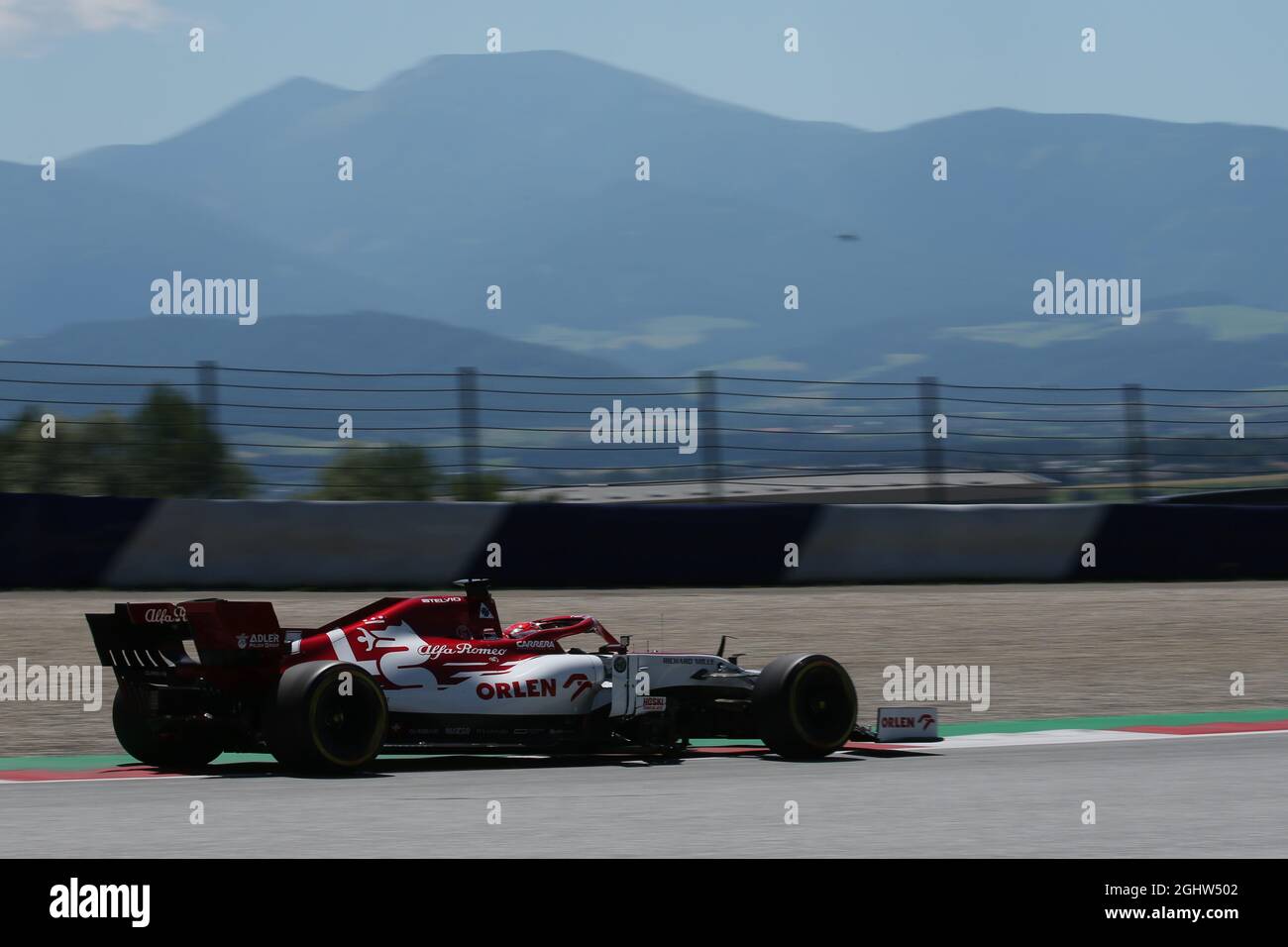 Kimi Raikkonen (FIN) Alfa Romeo Racing C39. 10.07.2020. Formula 1 World ...