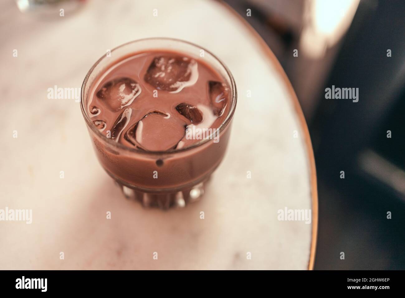 Cold chocolate milk hi-res stock photography and images - Alamy