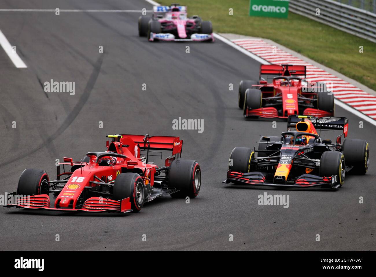 Ferrari sf1000 battle for position hi-res stock photography and images ...