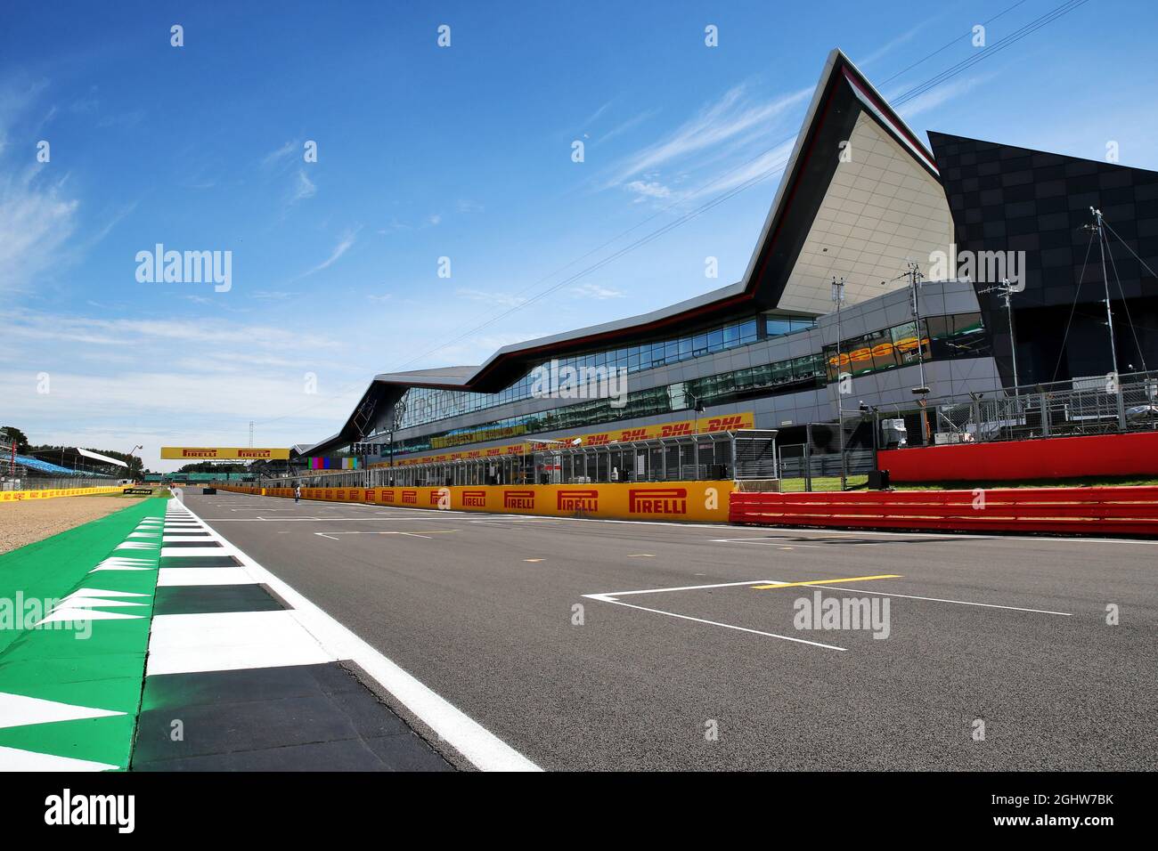 Circuit atmosphere - start / finish straight. 30.07.2020. Formula 1 ...