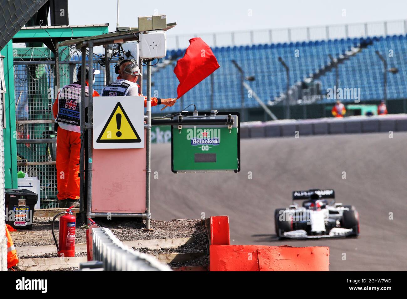 Silverstone marshals hi-res stock photography and images - Alamy