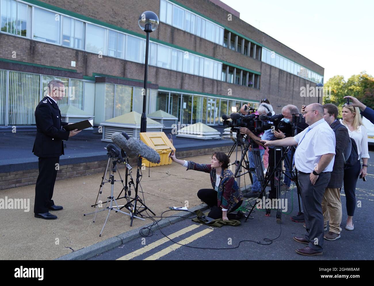 Chief Constable Iain Livingstone of Police Scotland at Fettes Police ...