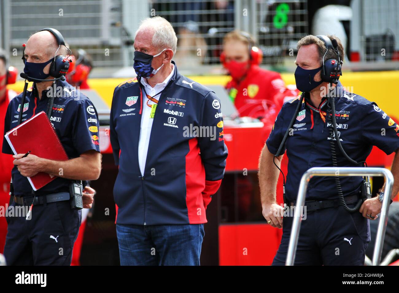 Red bull racing chief technical officer team hi-res stock photography ...