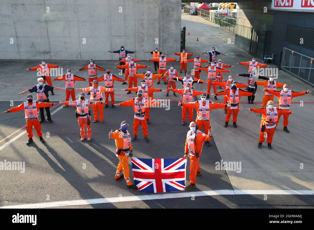 Silverstone marshals hi-res stock photography and images - Alamy