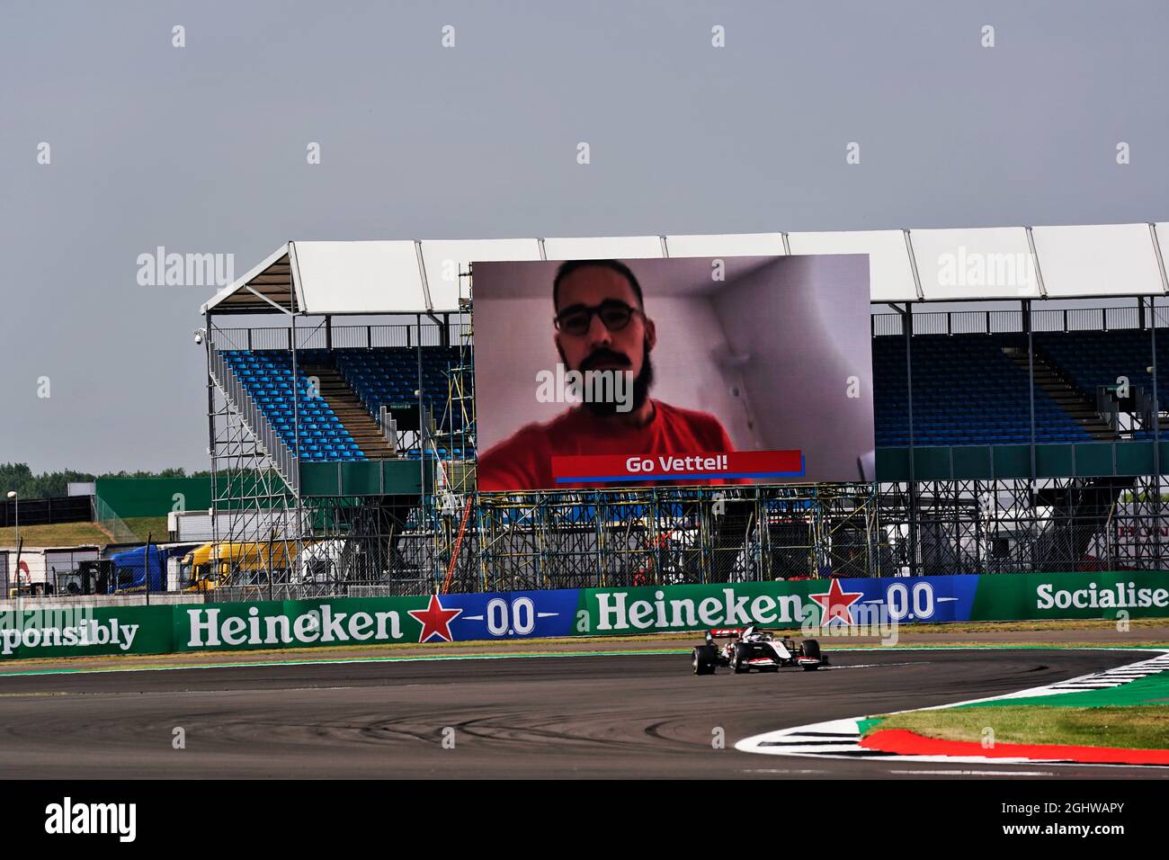 Haas F1 Team Fan High Resolution Stock Photography and Images - Alamy