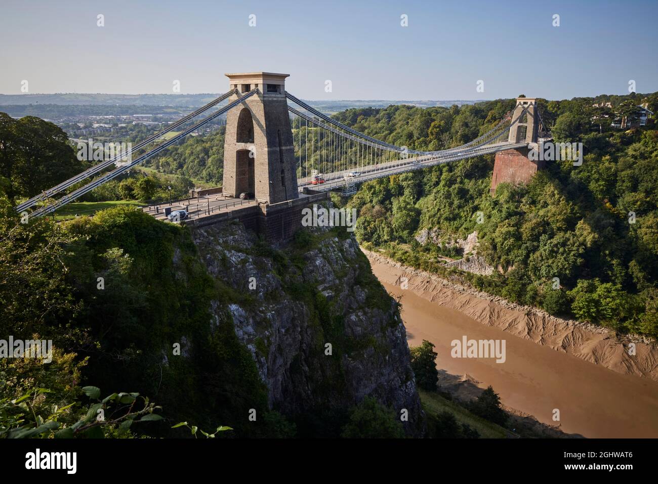 Clifton Suspension Bridge Bristol England The world famous Clifton ...