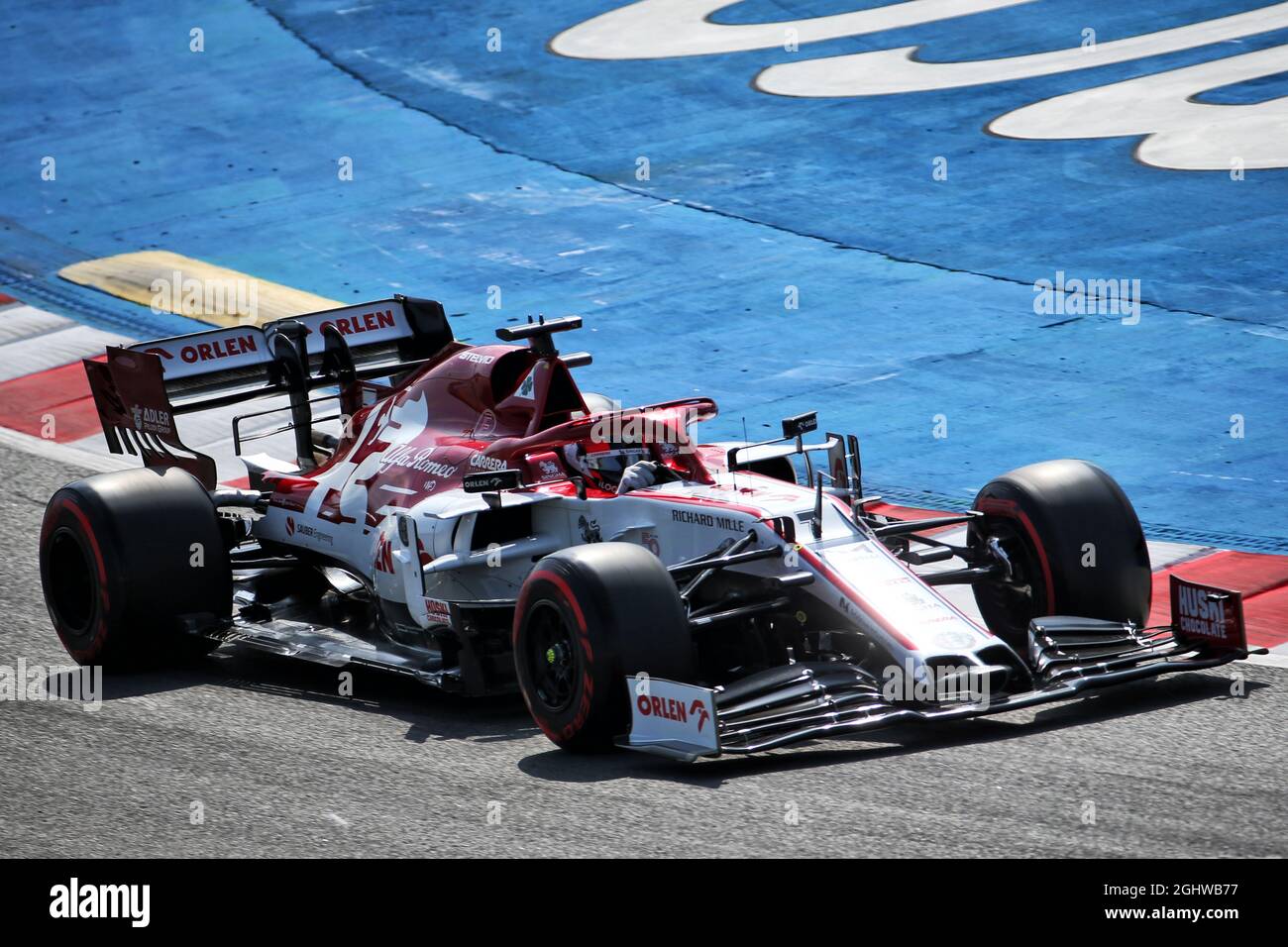 Kimi Raikkonen (FIN) Alfa Romeo Racing C39. 14.08.2020 Formula 1 World ...
