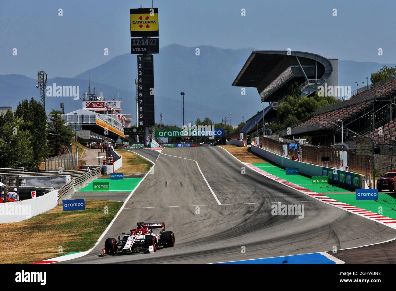 Kimi Raikkonen (FIN) Alfa Romeo Racing C39. 15.08.2020. Formula 1 World ...