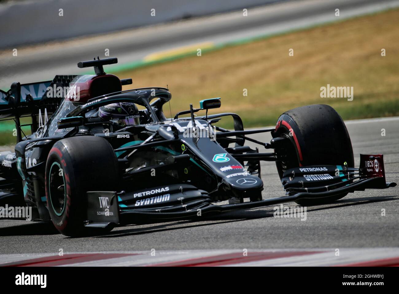 Mercedes amg f1 w11 de lewis hamilton hi-res stock photography and ...