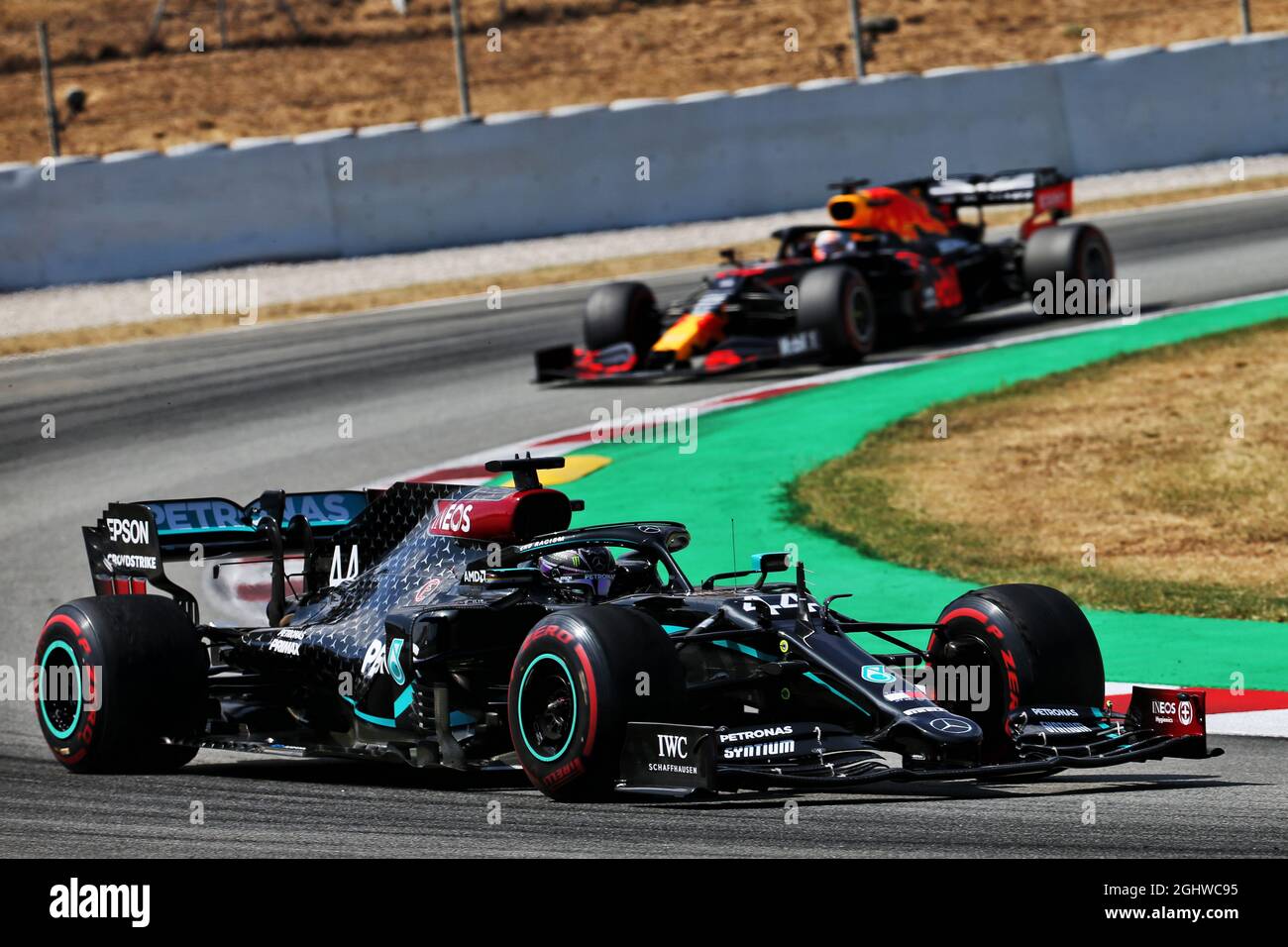 Mercedes amg f1 w11 de lewis hamilton hi-res stock photography and ...