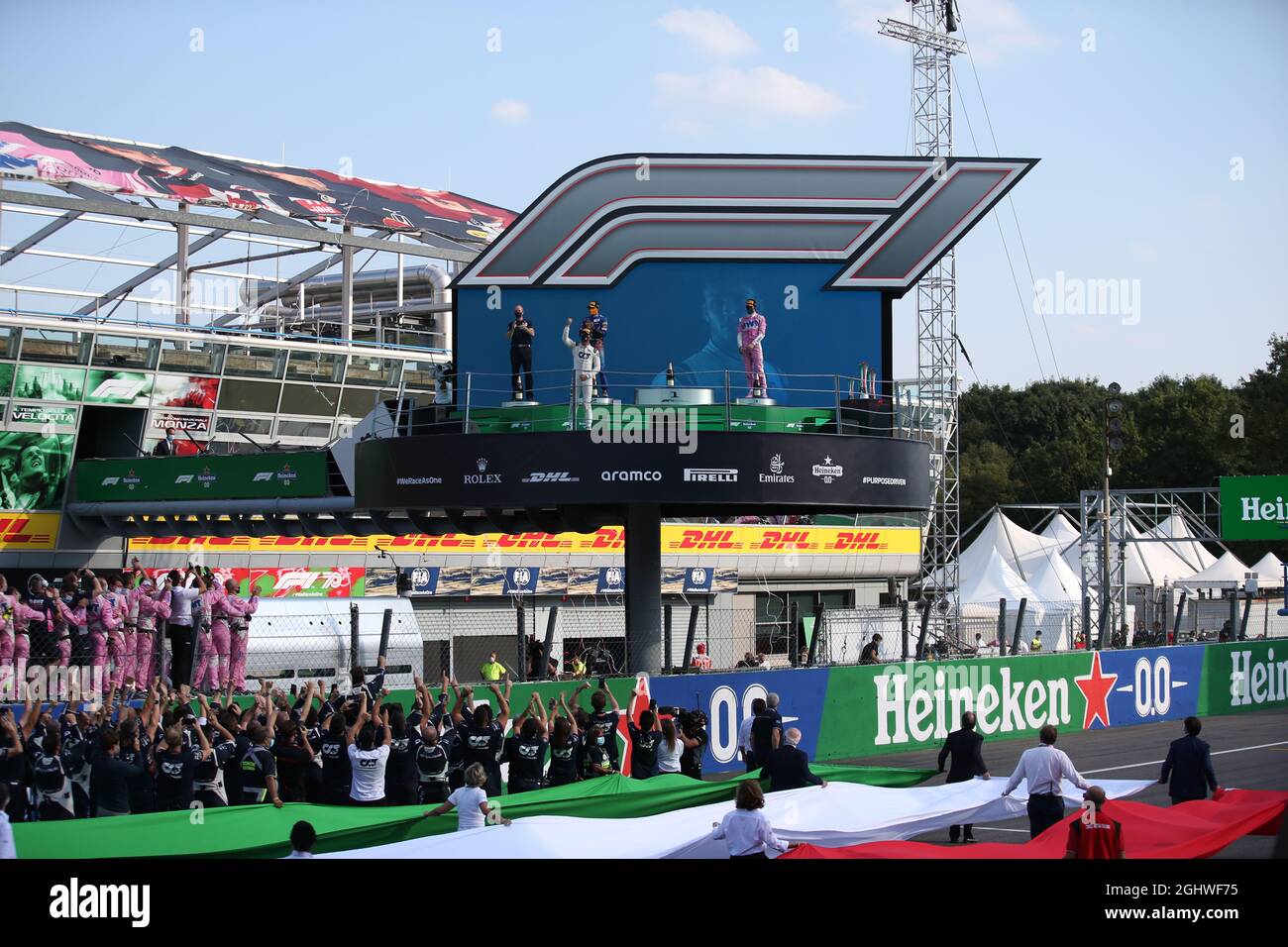 The podium graham watson hi-res stock photography and images - Alamy