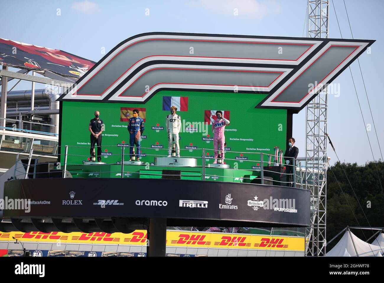 The podium graham watson hi-res stock photography and images - Alamy