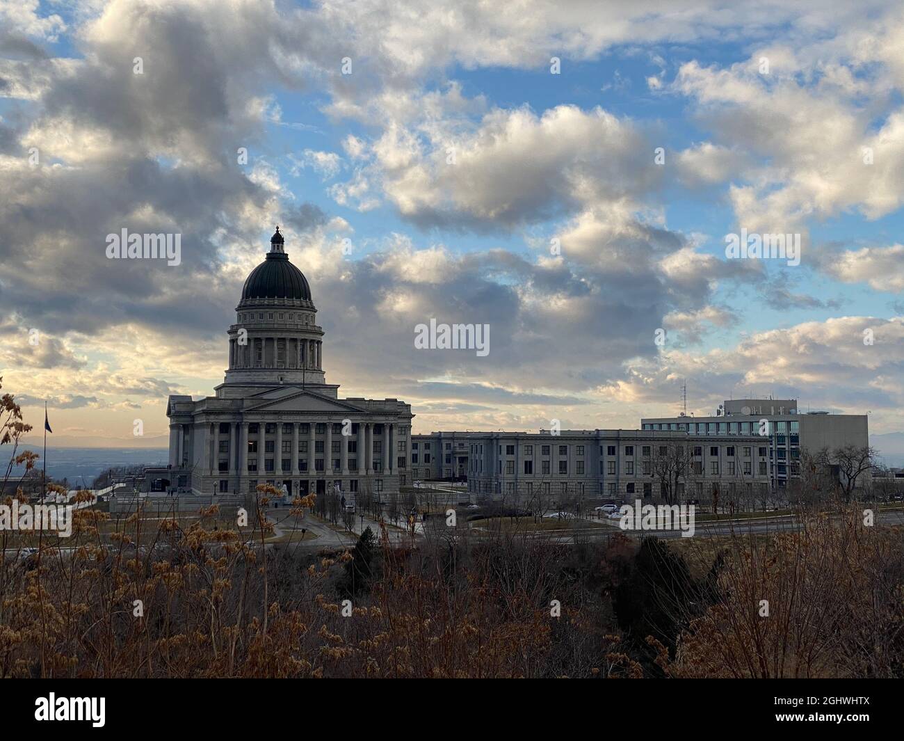Utah State Capitol Building, Capitol Hill, Salt Lake City, Utah, USA ...