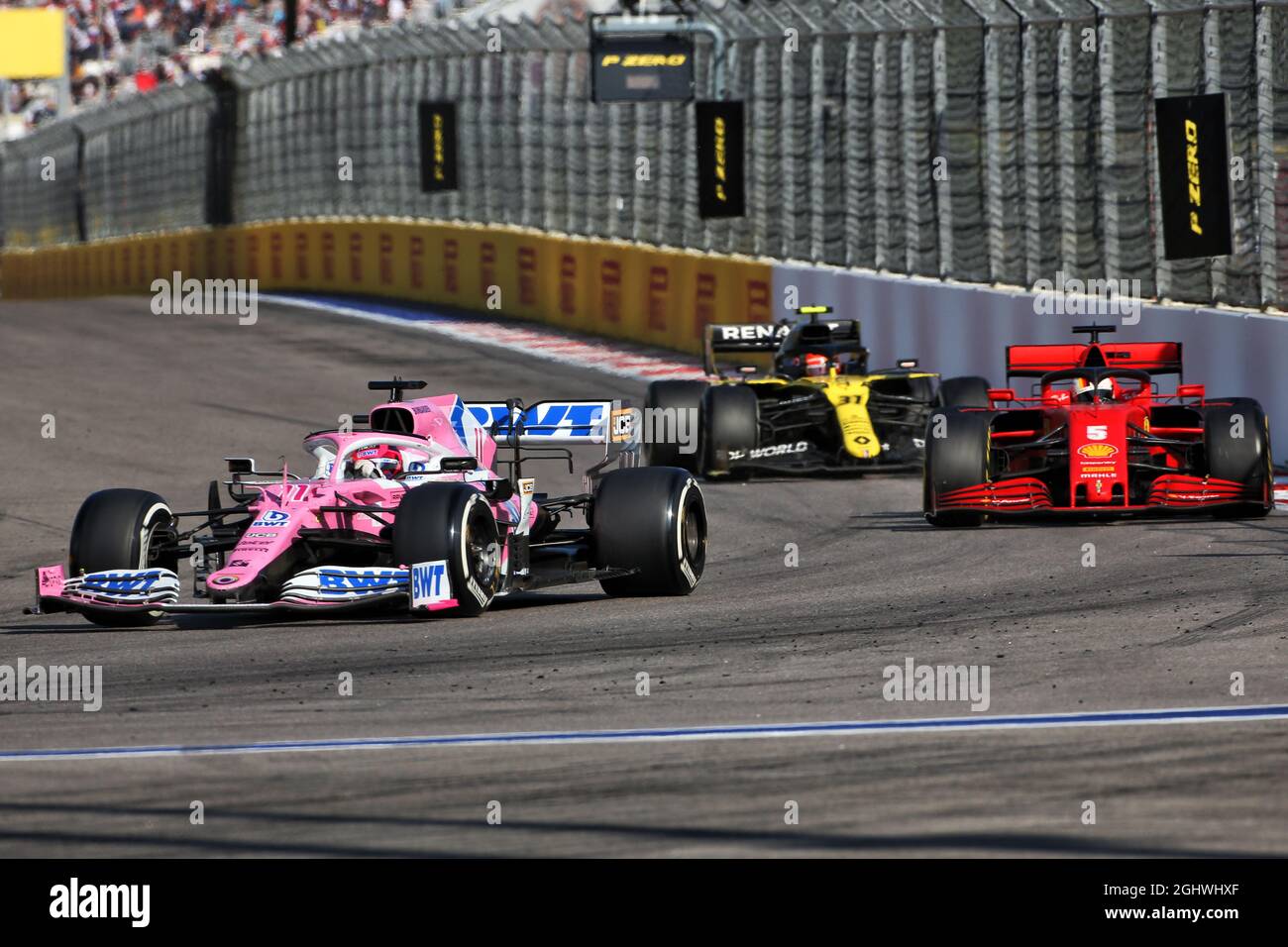 Sergio Perez (MEX) Racing Point F1 Team RP19. 27.09.2020. Formula 1 ...