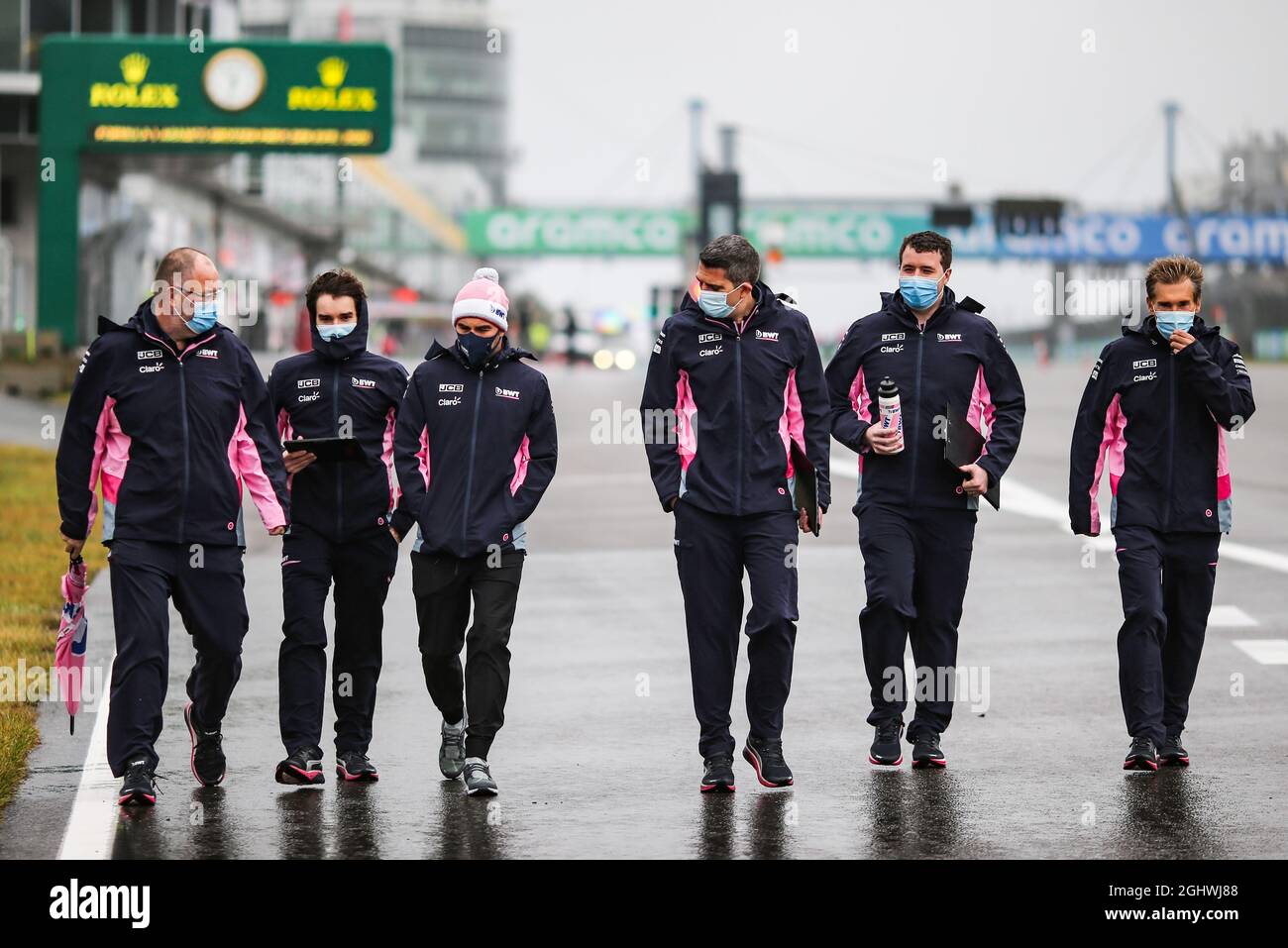 Racing point f1 team walks circuit hi-res stock photography and images ...