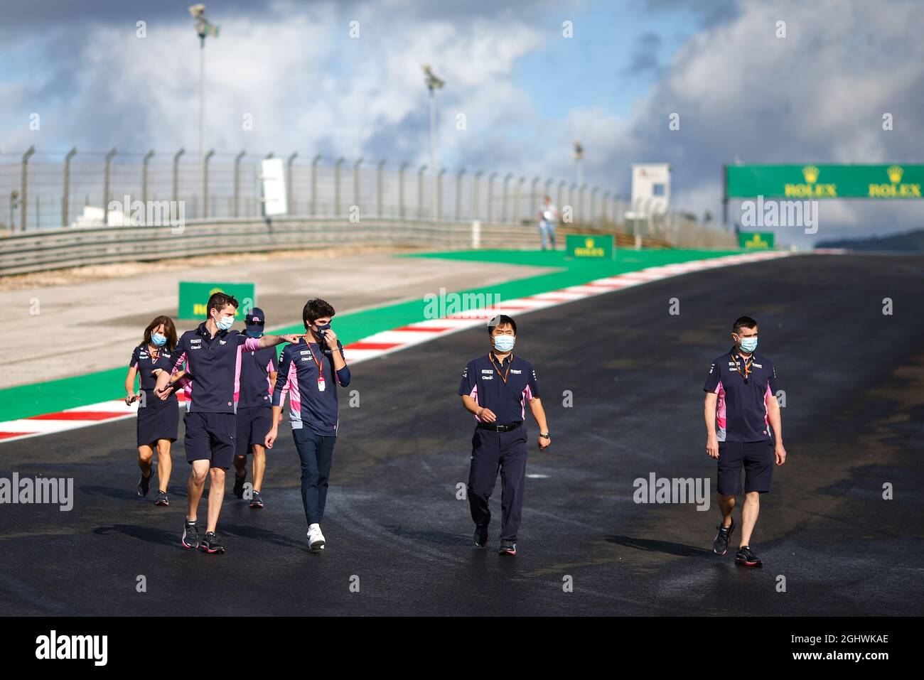 Racing point f1 team walks circuit hi-res stock photography and images ...
