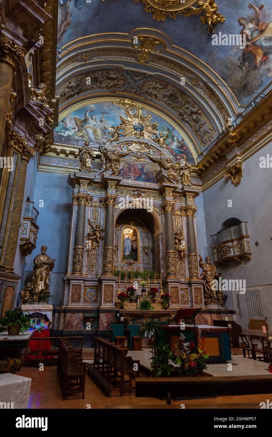Santa chiara assisi cross hi-res stock photography and images - Alamy