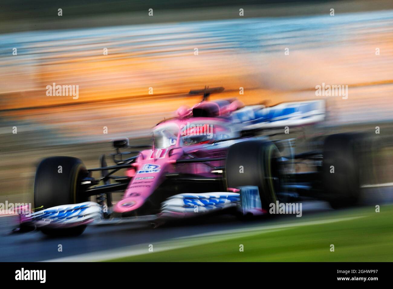 Sergio Perez (MEX) Racing Point F1 Team RP19. 13.11.2020 Formula 1 ...