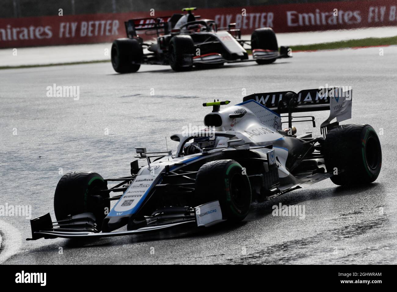 Nicholas Latifi (CDN) Williams Racing FW43. 15.11.2020. Formula 1 World ...