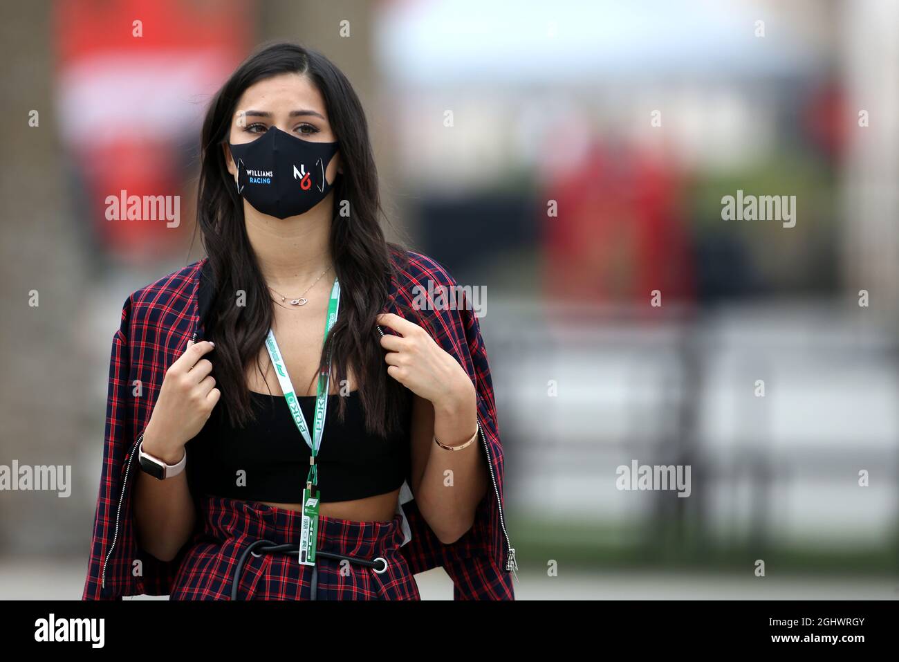 Girlfriend of nicholas latifi hi-res stock photography and images - Alamy