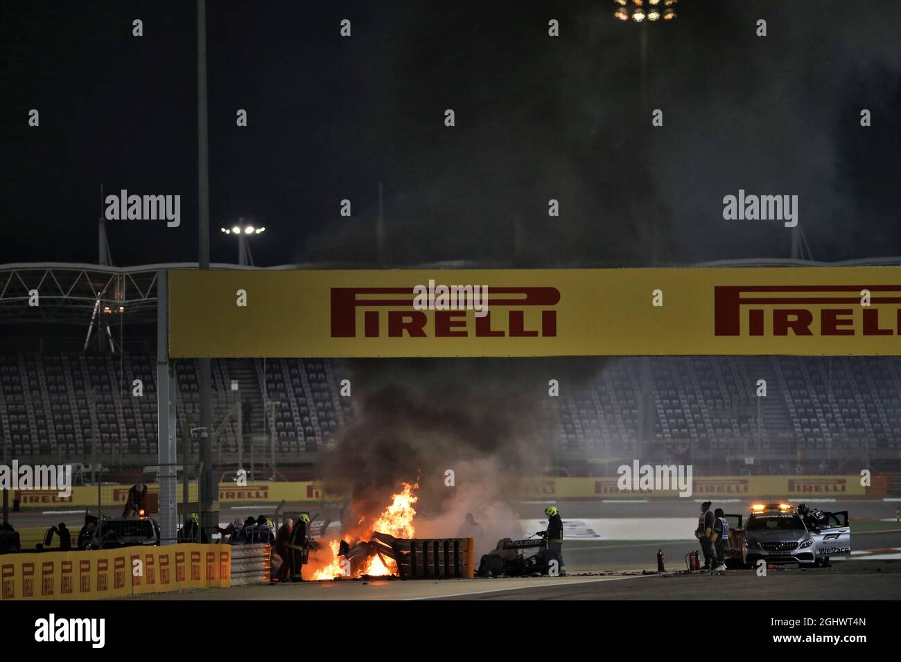Haas f1 team marshals hi-res stock photography and images - Alamy