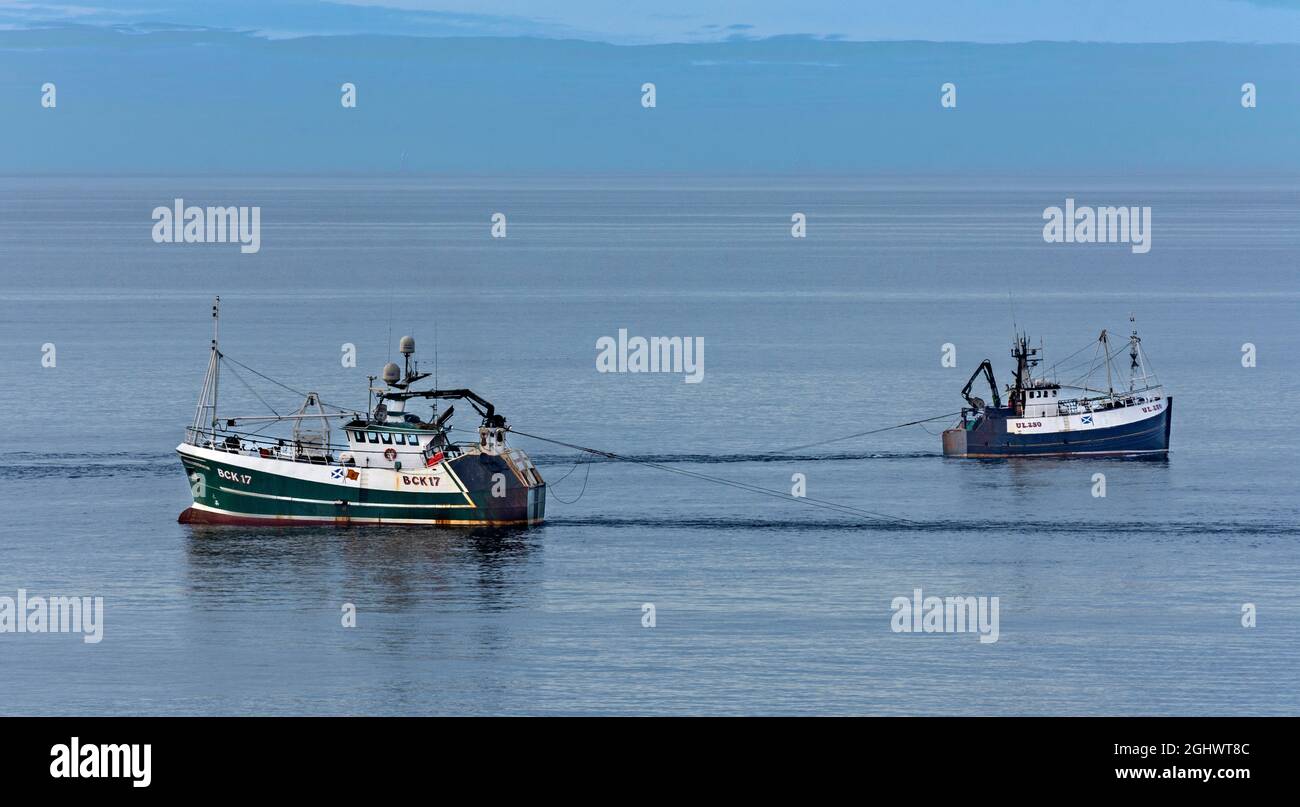 Two blue trawlers hi-res stock photography and images - Alamy