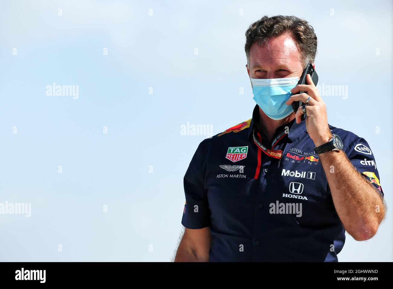 Red bull team principal christian at the yas marina circuit hi-res ...
