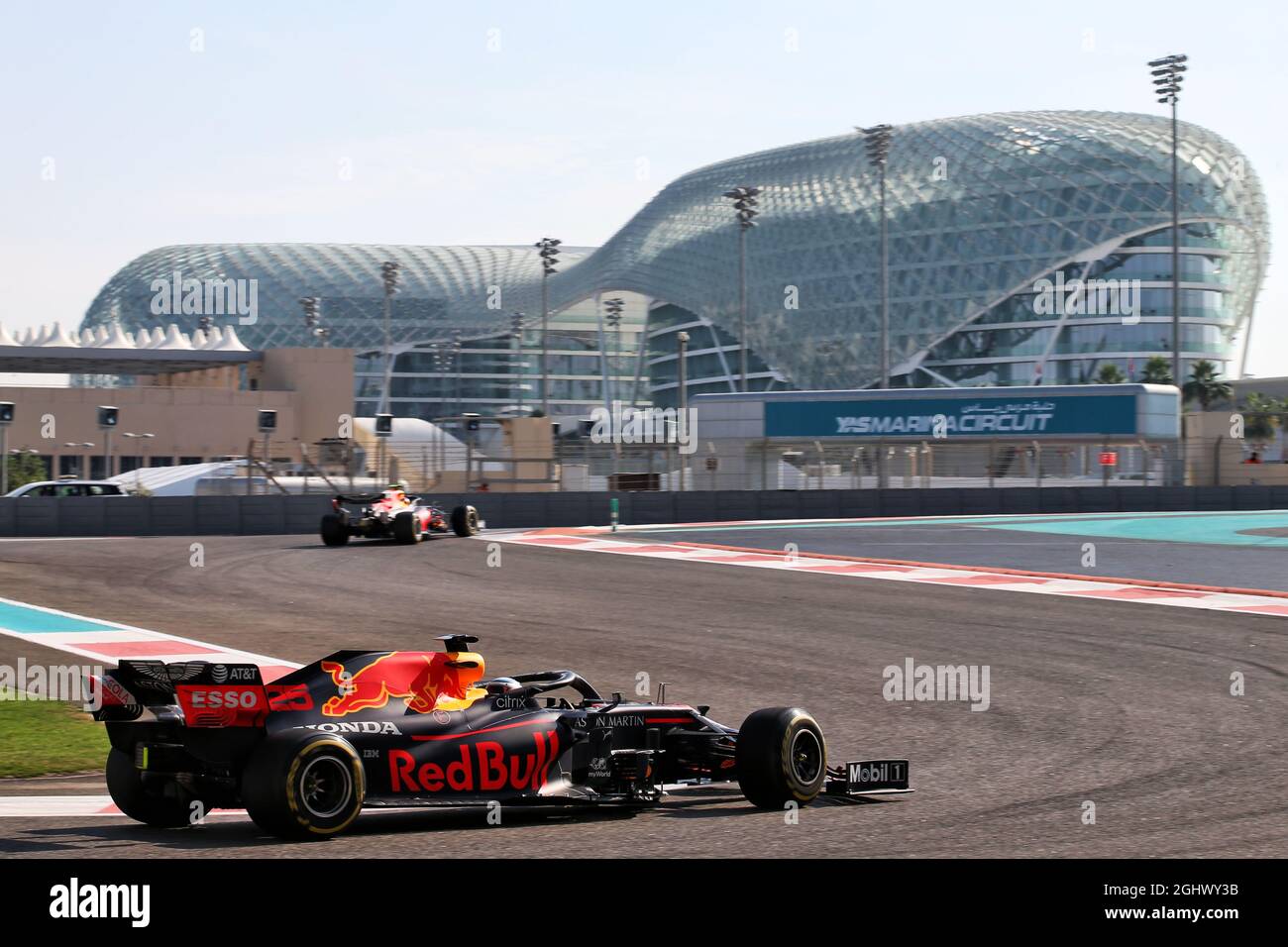 Juri Vips (EST) Red Bull Racing RB16 Test Driver. 15.12.2020. Formula 1 ...