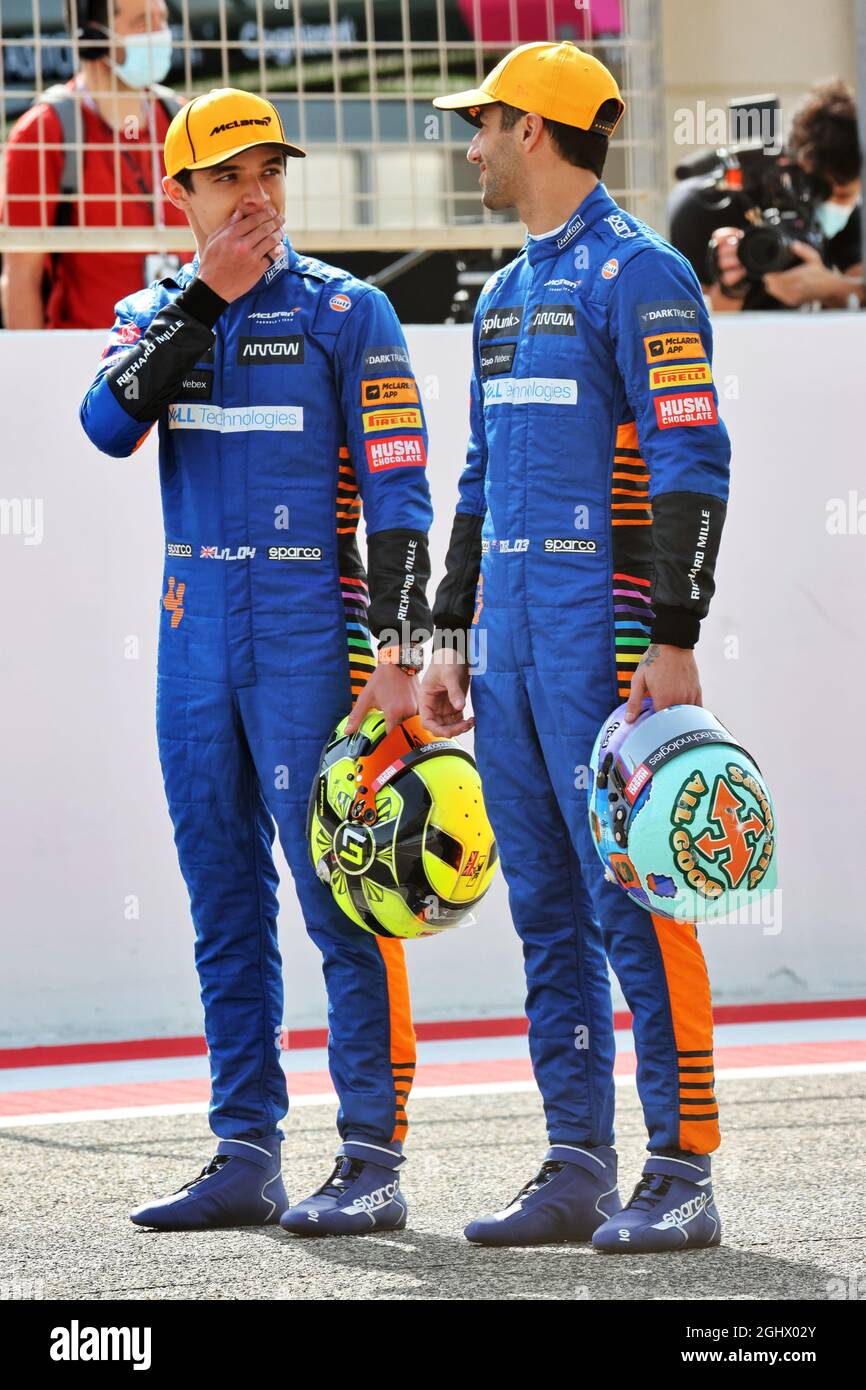 Lando norris and daniel ricciardo hi-res stock photography and images ...