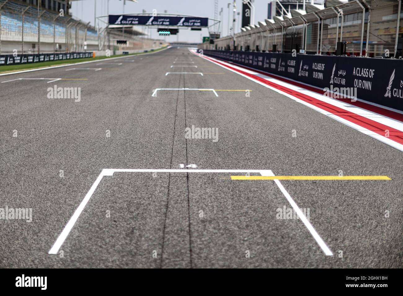 Circuit atmosphere - #14 grid position. 25.03.2021. Formula 1 World ...
