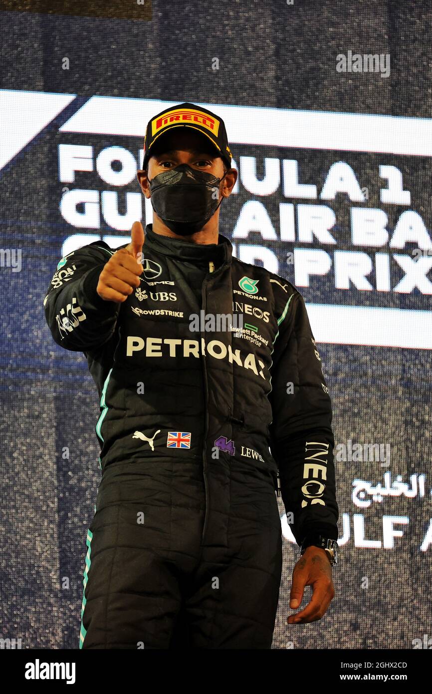 Race winner Lewis Hamilton (GBR) Mercedes AMG F1 celebrates on the ...