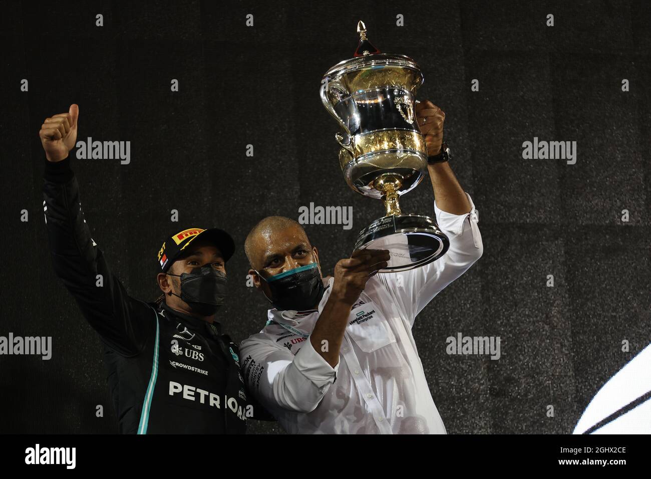 Formula 1 2021 podium winner hi-res stock photography and images - Alamy