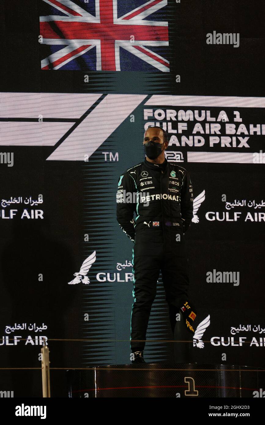 Lewis hamilton podium 2021 hi-res stock photography and images - Alamy