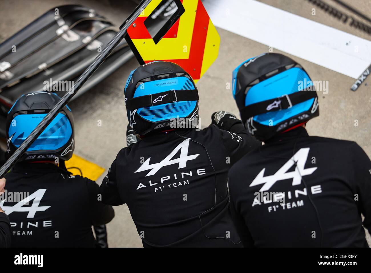 Pit stop f1 imola hi-res stock photography and images - Alamy