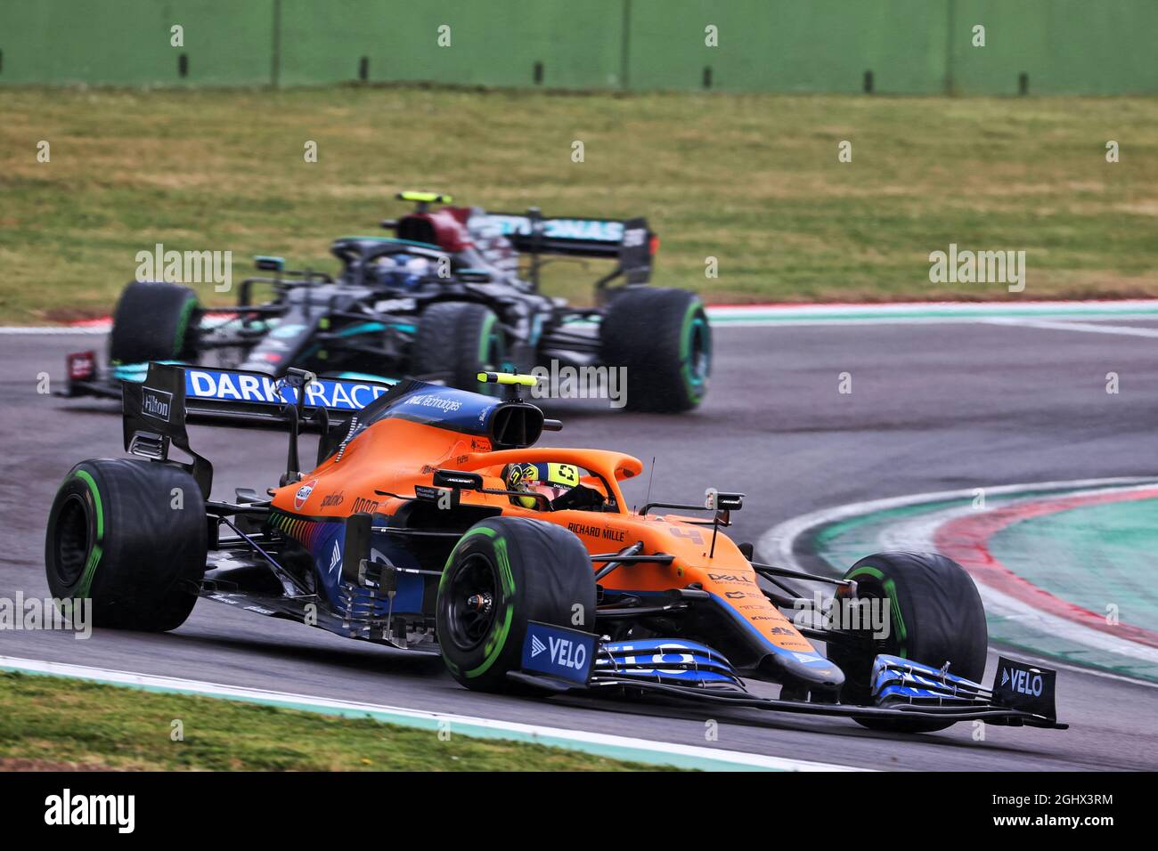 Lando Norris (GBR) McLaren MCL35M. 18.04.2021. Formula 1 World Championship, Rd 2, Emilia ...