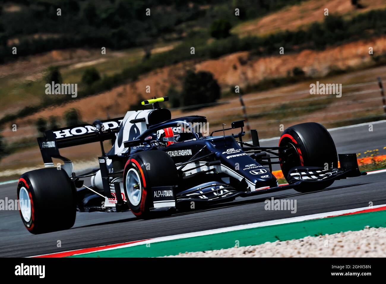 Pierre Gasly (FRA) AlphaTauri AT02. 01.05.2021. Formula 1 World ...