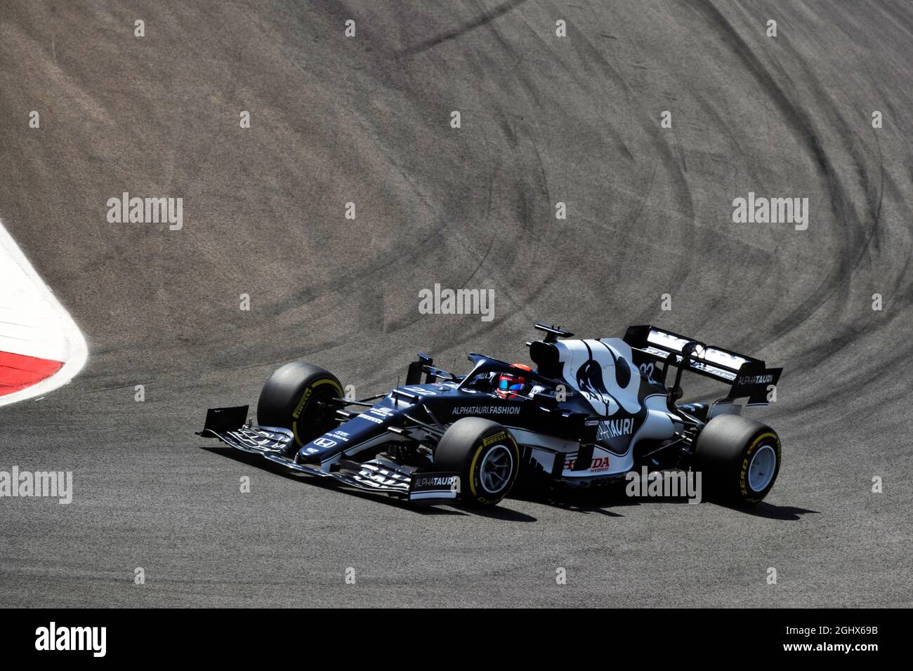 Yuki Tsunoda (JPN) AlphaTauri AT02. Portuguese Grand Prix, Sunday 2nd ...