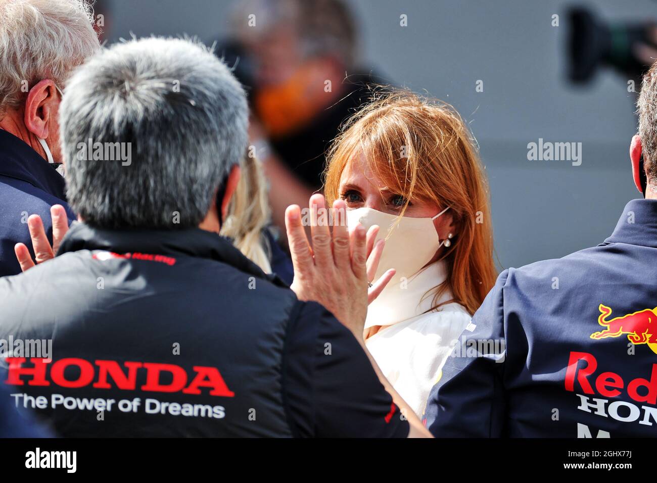 Geri Horner (GBR) Singer in parc ferme. 09.05.2021. Formula 1 World ...