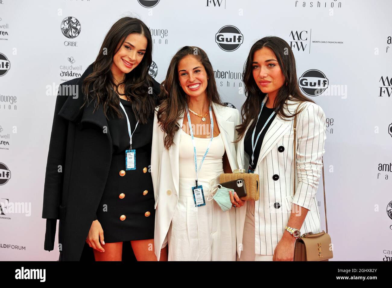 Guests at the Amber Lounge Fashion Show. 21.05.2021. Formula 1 World ...