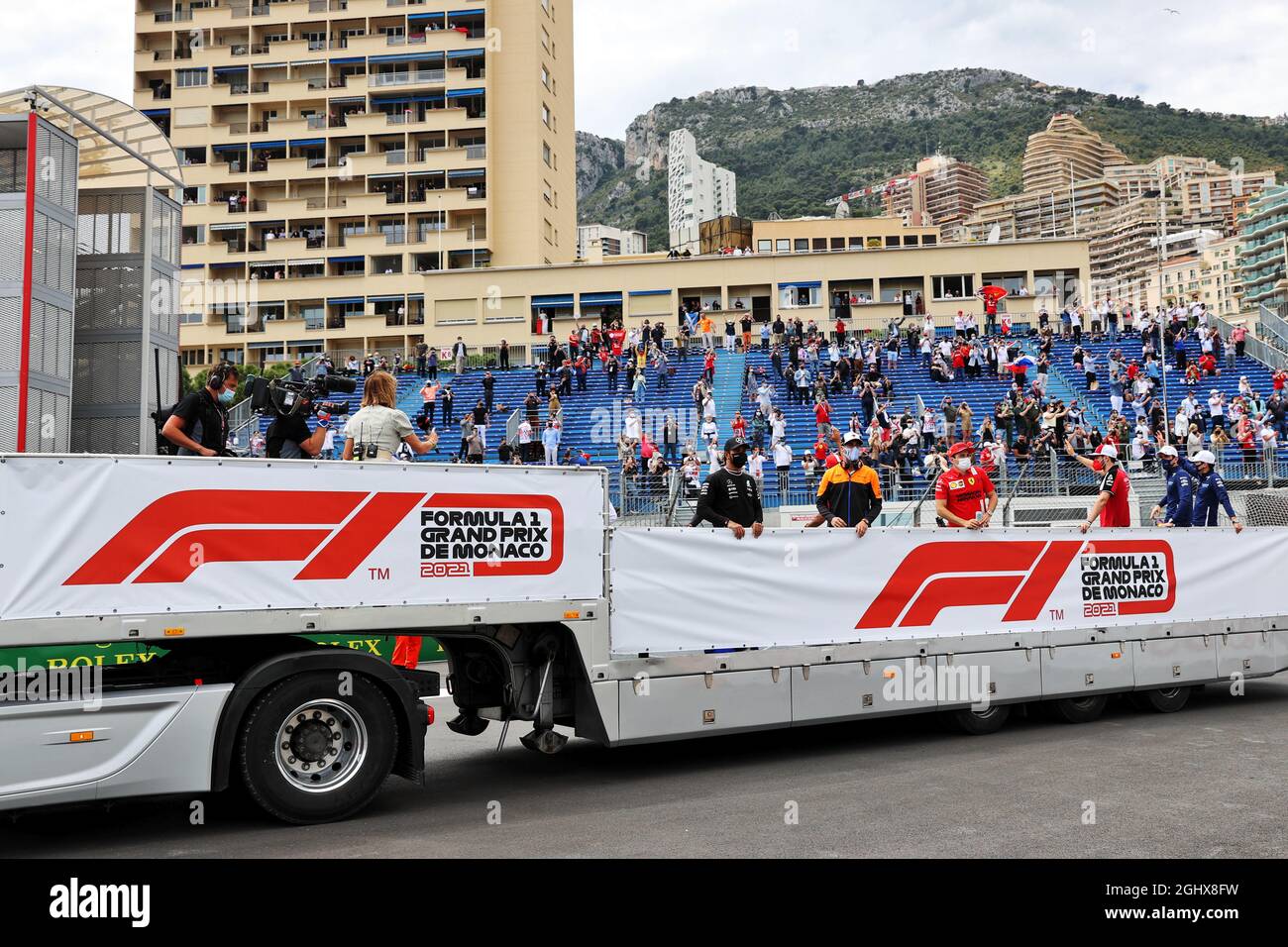 Drivers parade. 23.05.2021. Formula 1 World Championship, Rd 5, Monaco ...