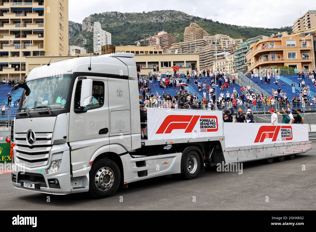 Drivers parade. 23.05.2021. Formula 1 World Championship, Rd 5, Monaco ...