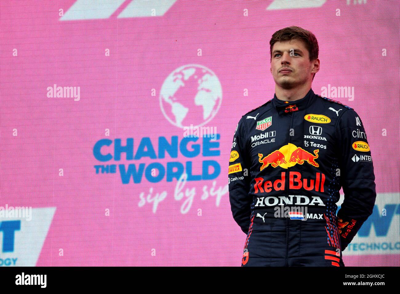 Max verstappen podium 2021 hi-res stock photography and images - Alamy