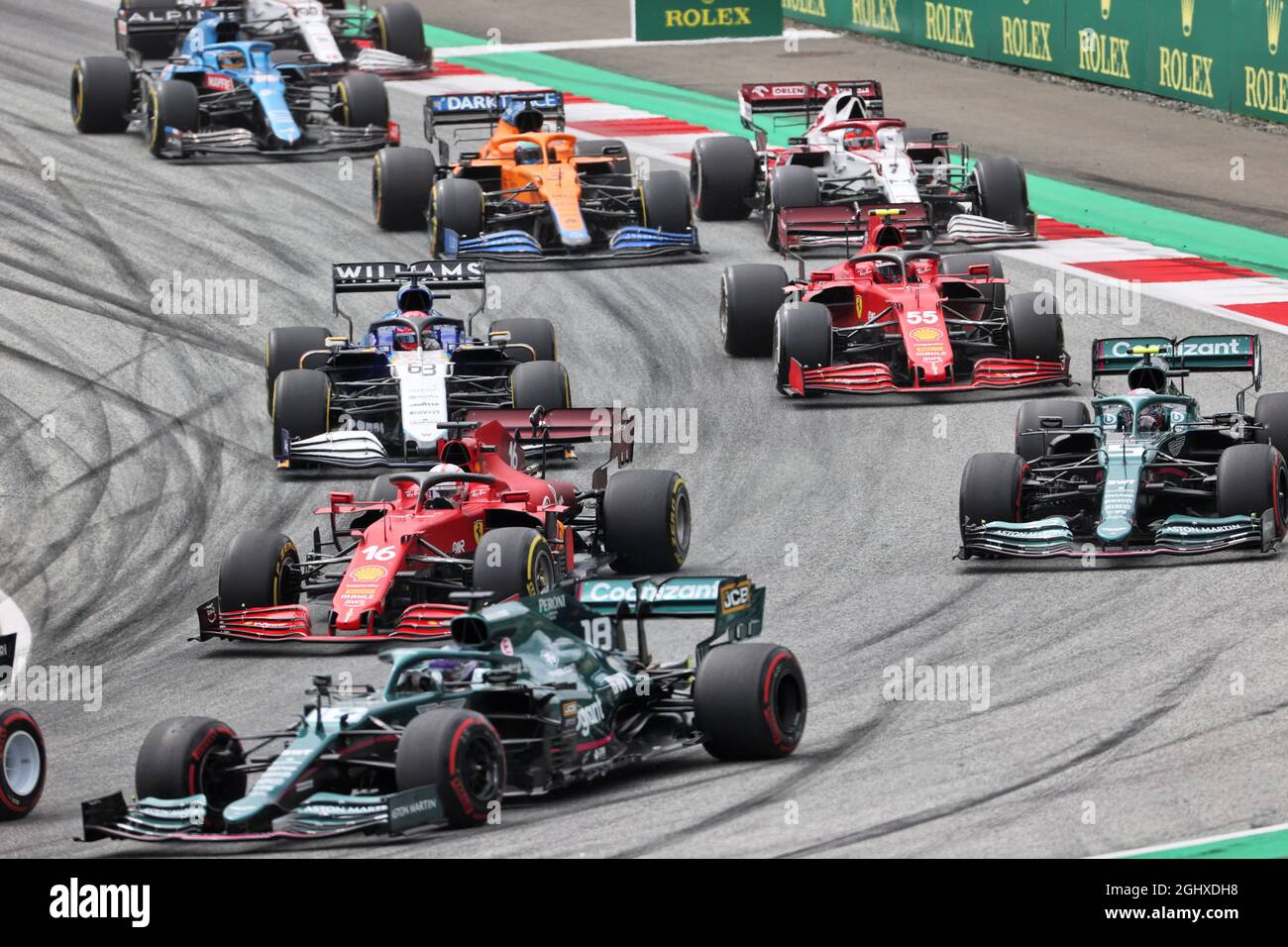 Start austrian gp 2021 hi-res stock photography and images - Alamy