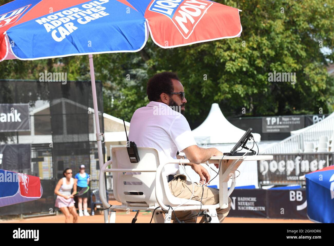 Kader Nouni referee tennis WTA Liqui Moly Open tennis Tournament TC ...