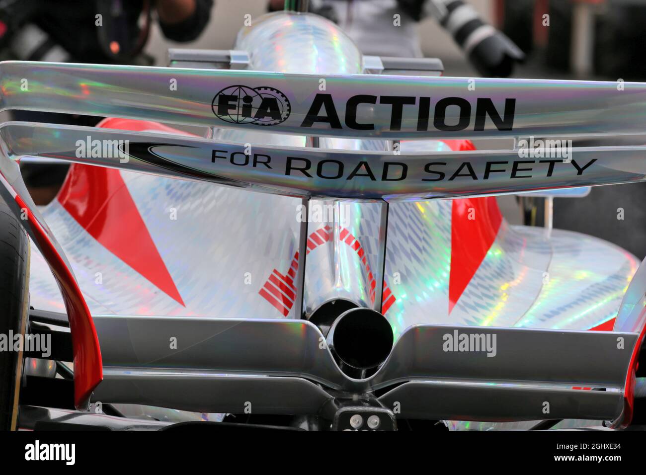 2022 car launch rear wing detail hi-res stock photography and images ...