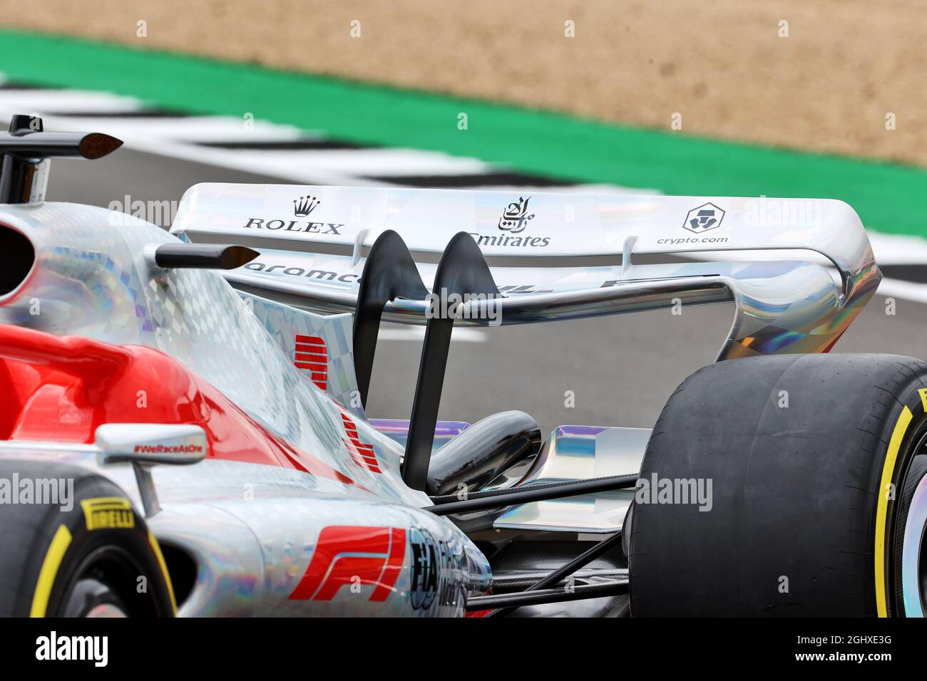 2022 car launch rear wing detail hi-res stock photography and images ...